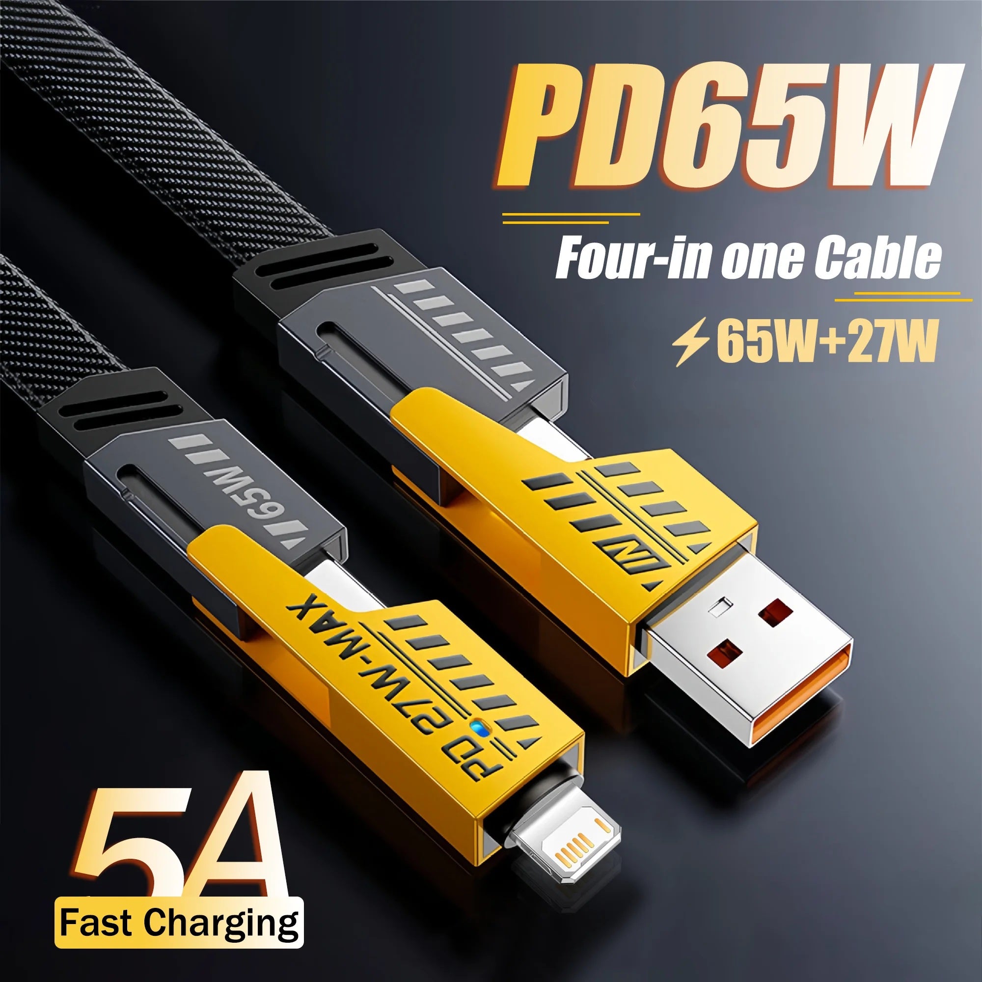4 In 1 USB Cable For All Devices Super Fast – Salam Alaikum Store
