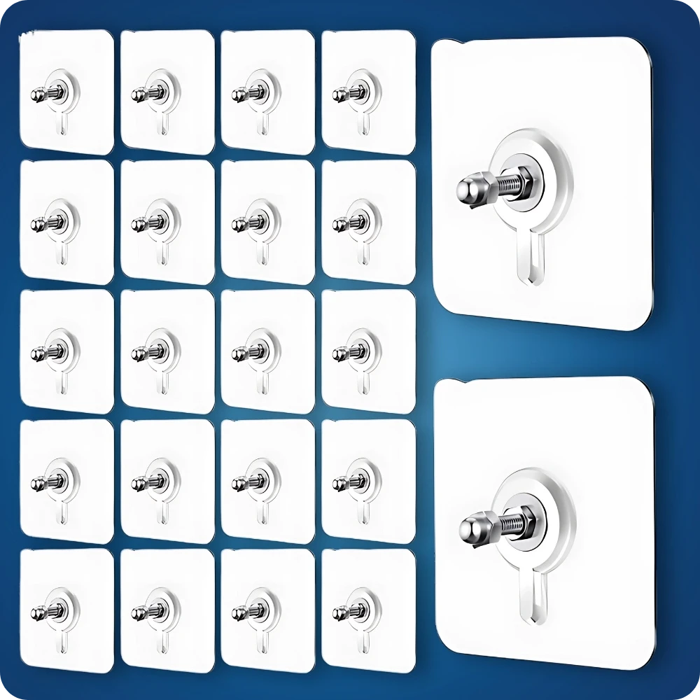 No Drill Screwless Wall Hooks BrandCo For Renters – Salam Alaikum Store